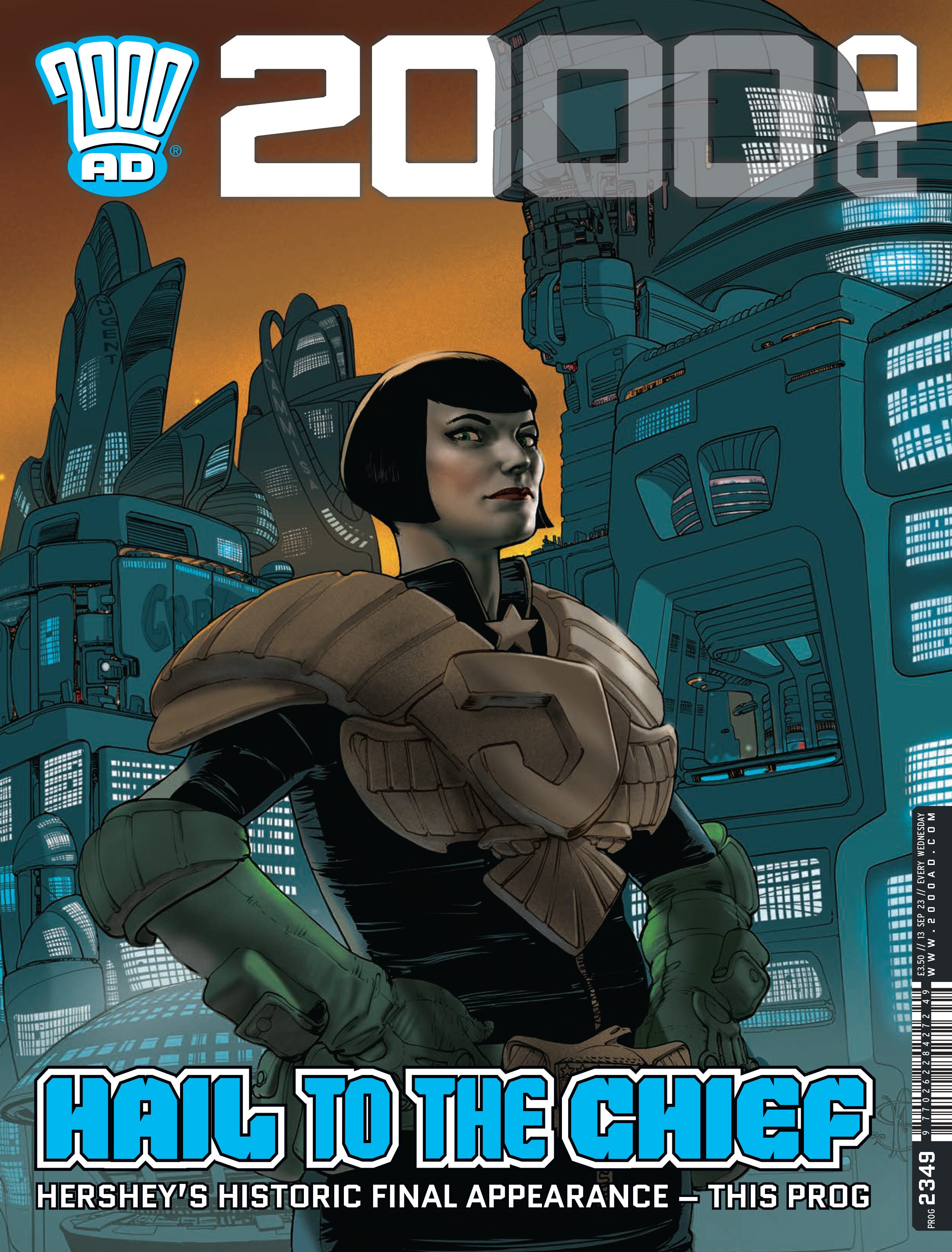 Death Of A Legend In 2000 AD - by Michael Nimmo