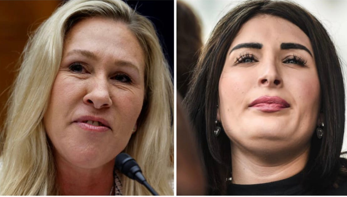 MAGA wars: MT Greene calls Laura Loomer “racist.” Loomer calls Greene a ...