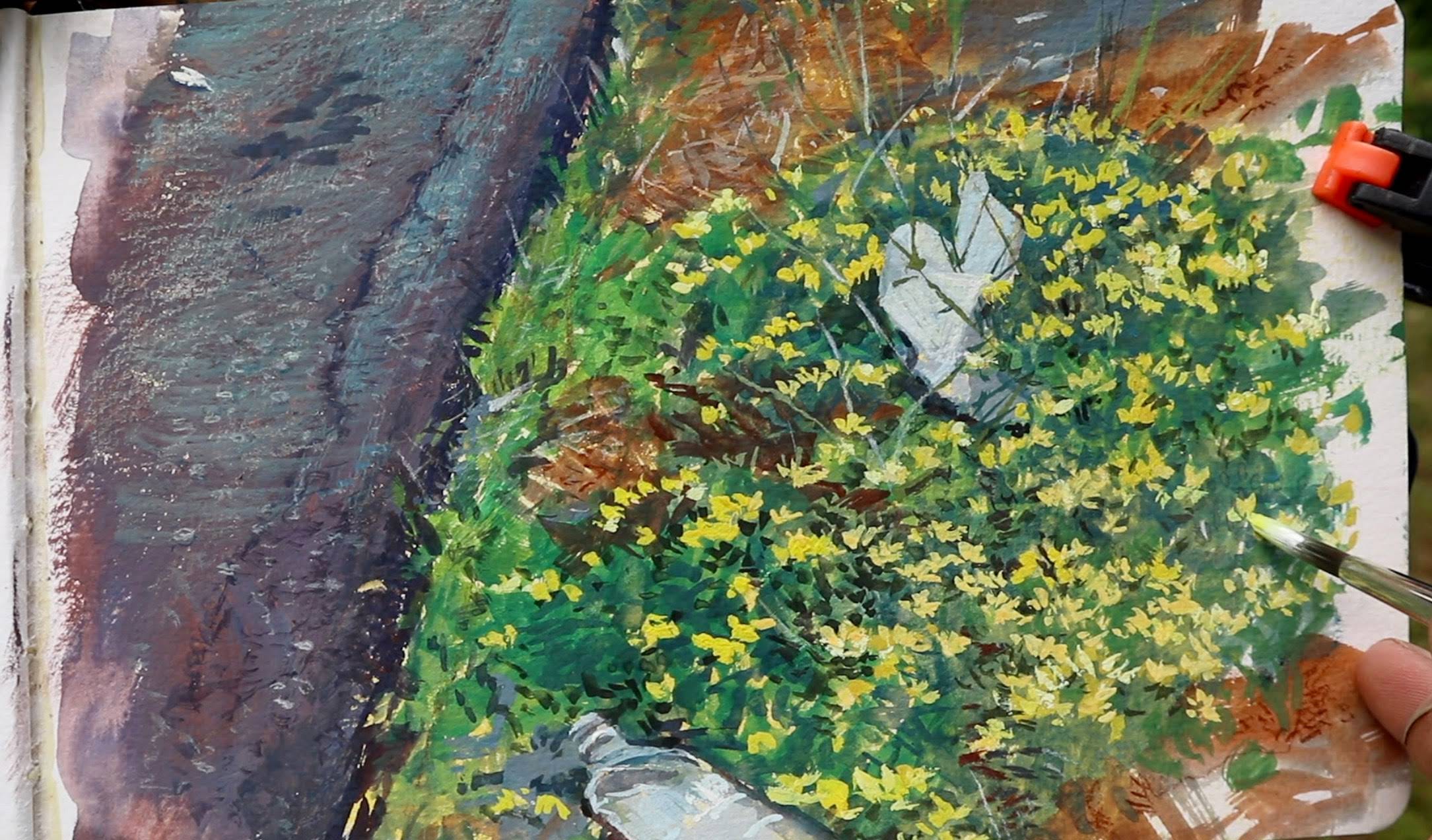 In Search of the Non-Motif - by James Gurney - Paint Here