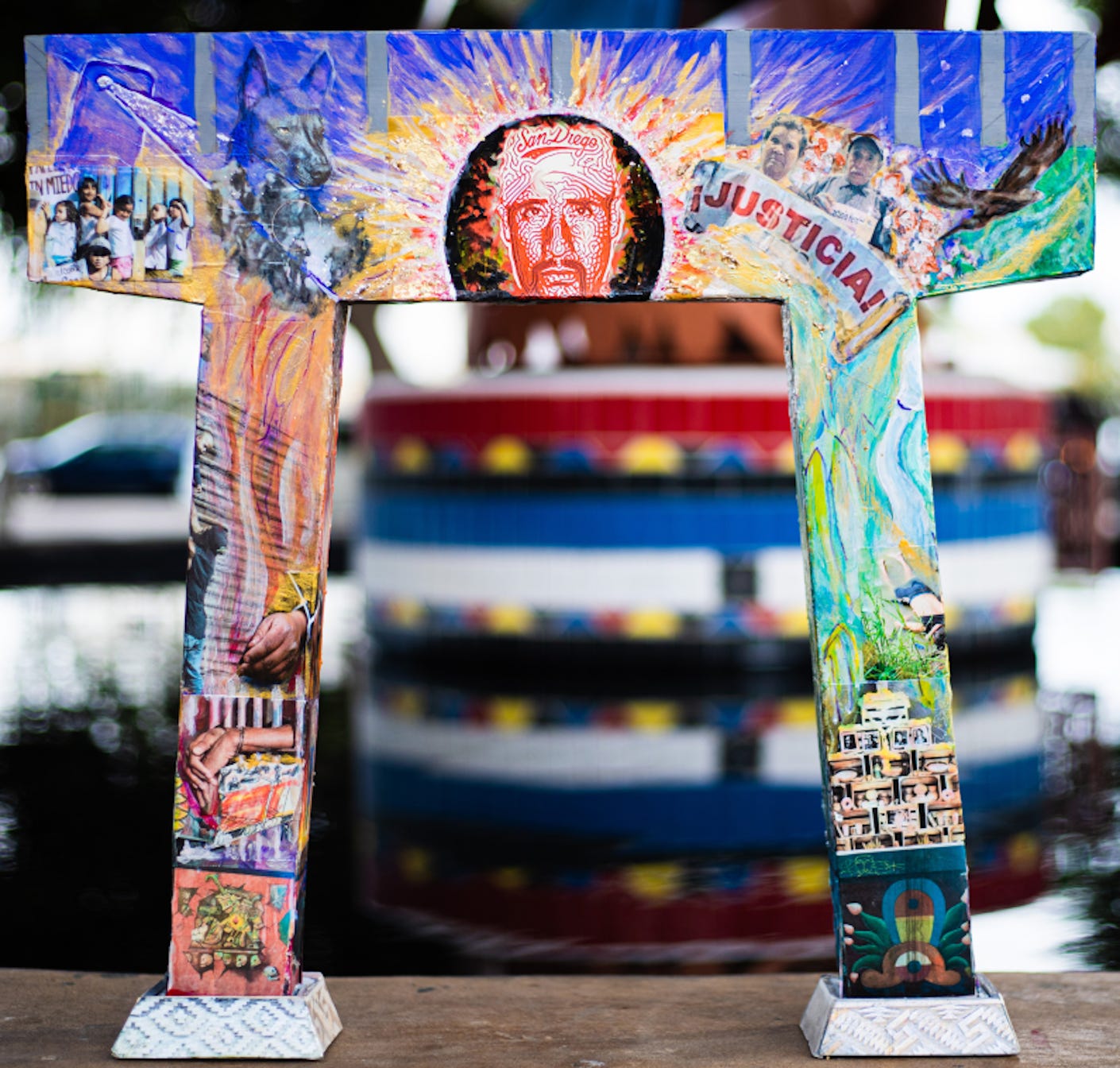 New Chicano Park Mural Pays Tribute To Victims At The Border
