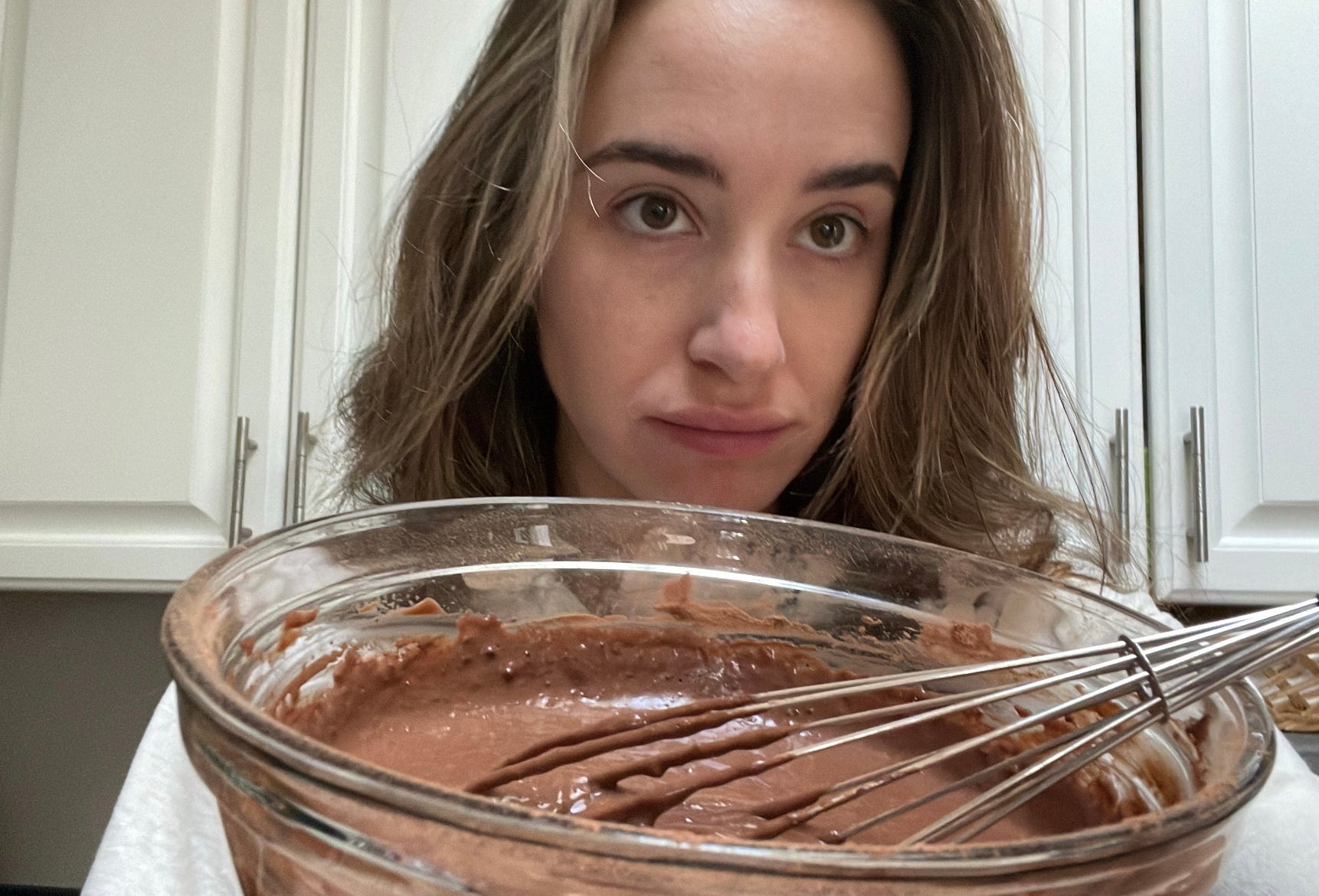 Me and my chocolate pudding love you - by Emily Sundberg