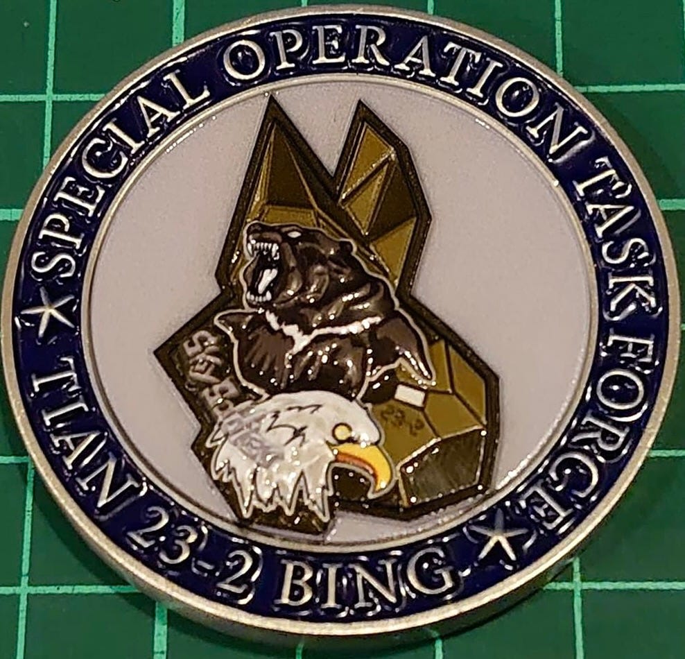 New U.S. Taiwan Spec Ops Challenge Coin