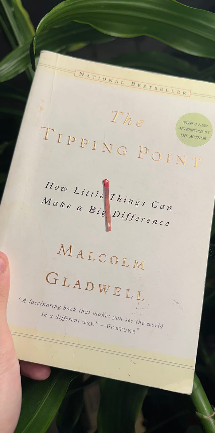 Actionable Takeaways from The Tipping Point by Malcolm Gladwell