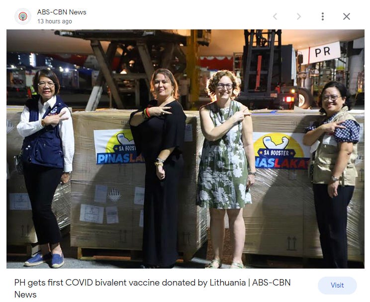390,000 Doses of Pfizer Bivalent Have Arrived to The Philippines ...