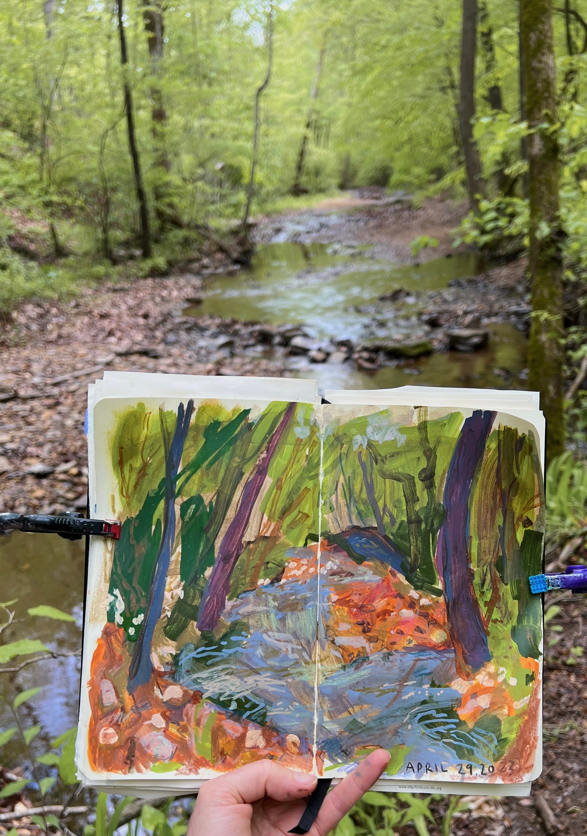 Weekend Sketches & Hack for Paint Markers - by Sandi Hester