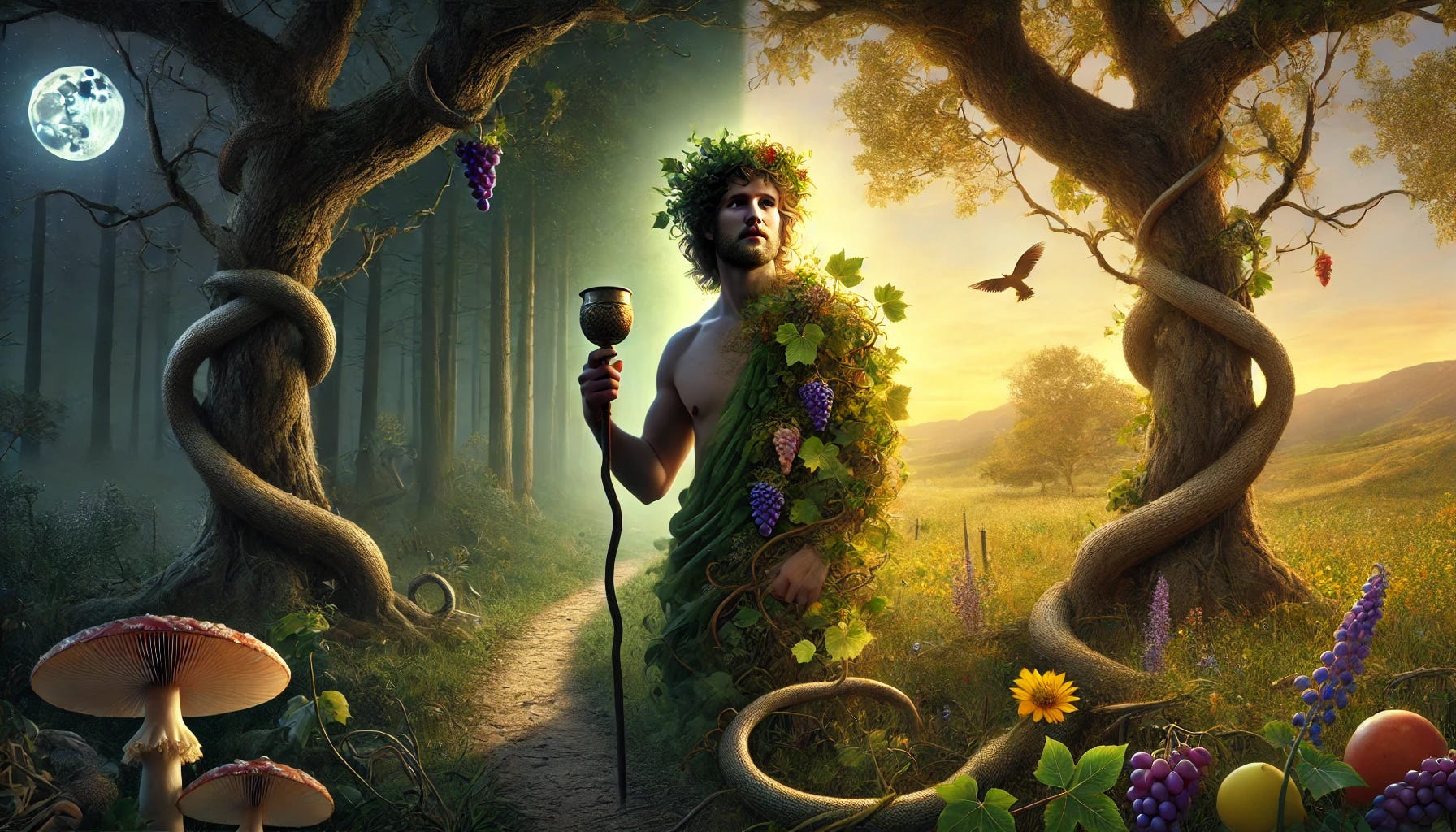Dionysus: God of Chaos, Transformation, and the Journey of Individuation