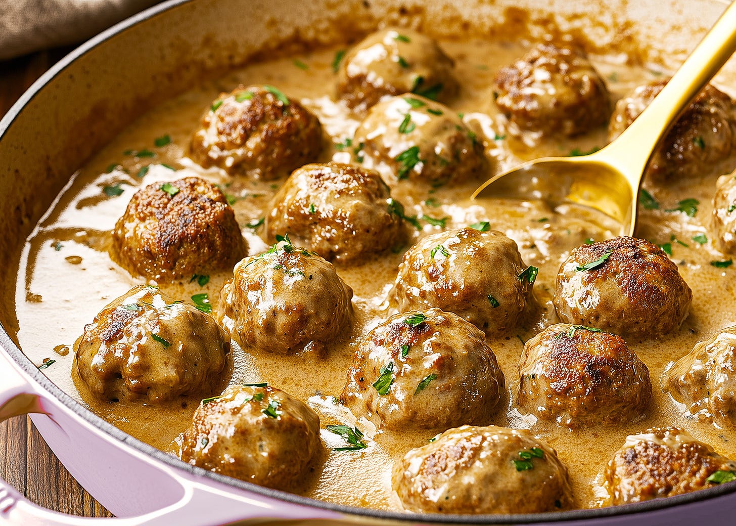 Swedish Meatballs - by Sophie - Essen Recipes