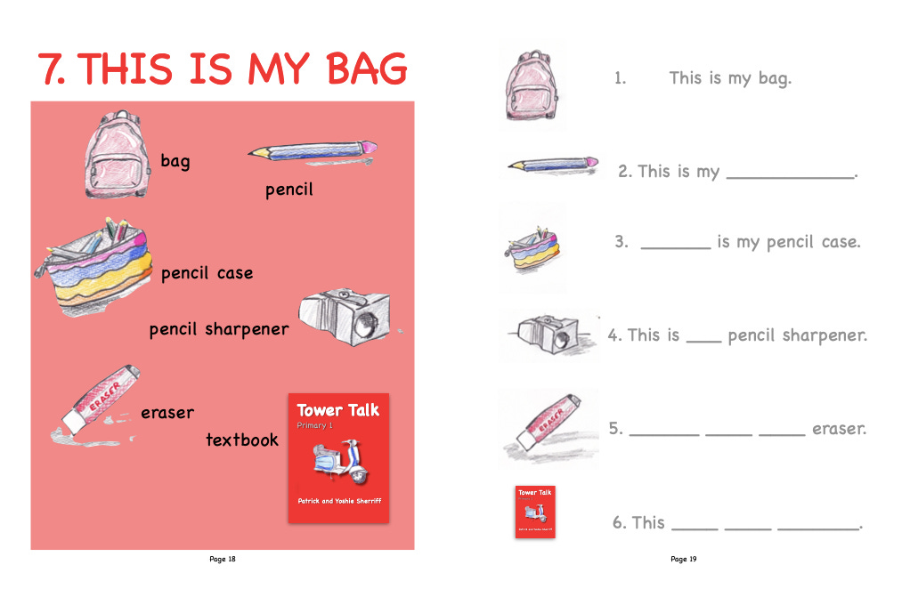 This is my bag - by Patrick Sherriff - Free Talk TEFL
