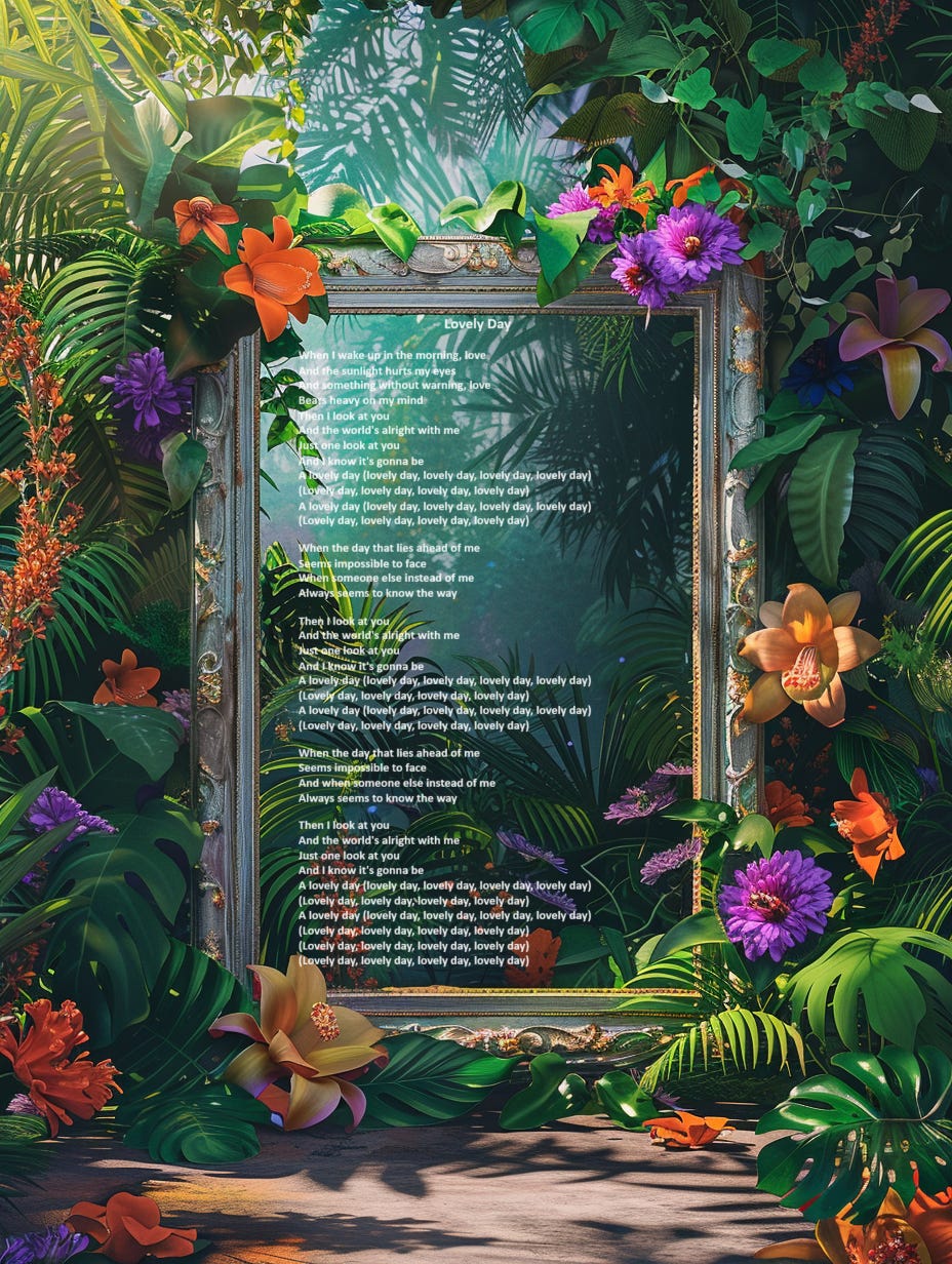 "Lovely Day" by Bill Withers - by Geraldine Claudel