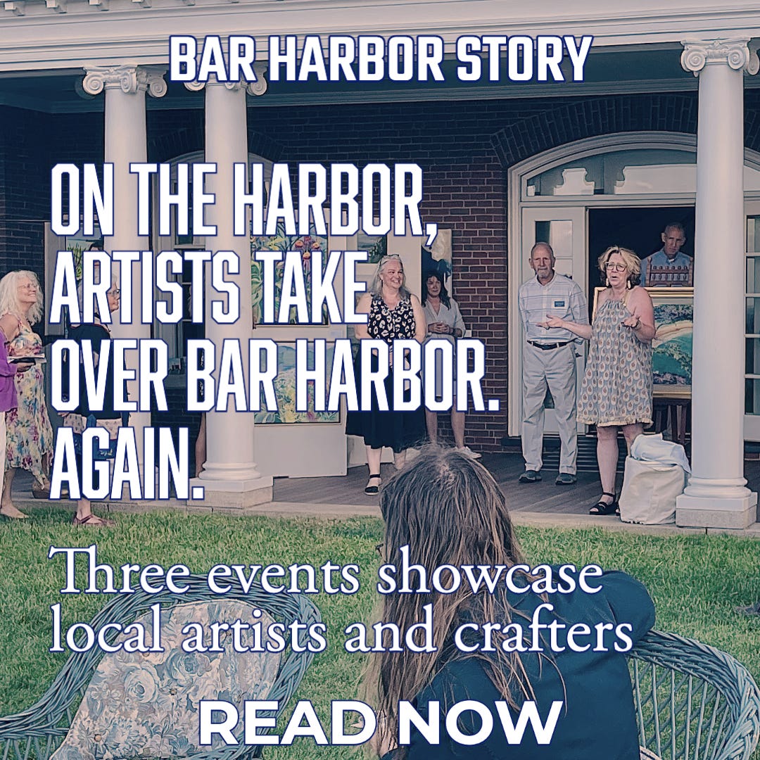 On the Harbor, Artists Take Over Bar Harbor. Again.