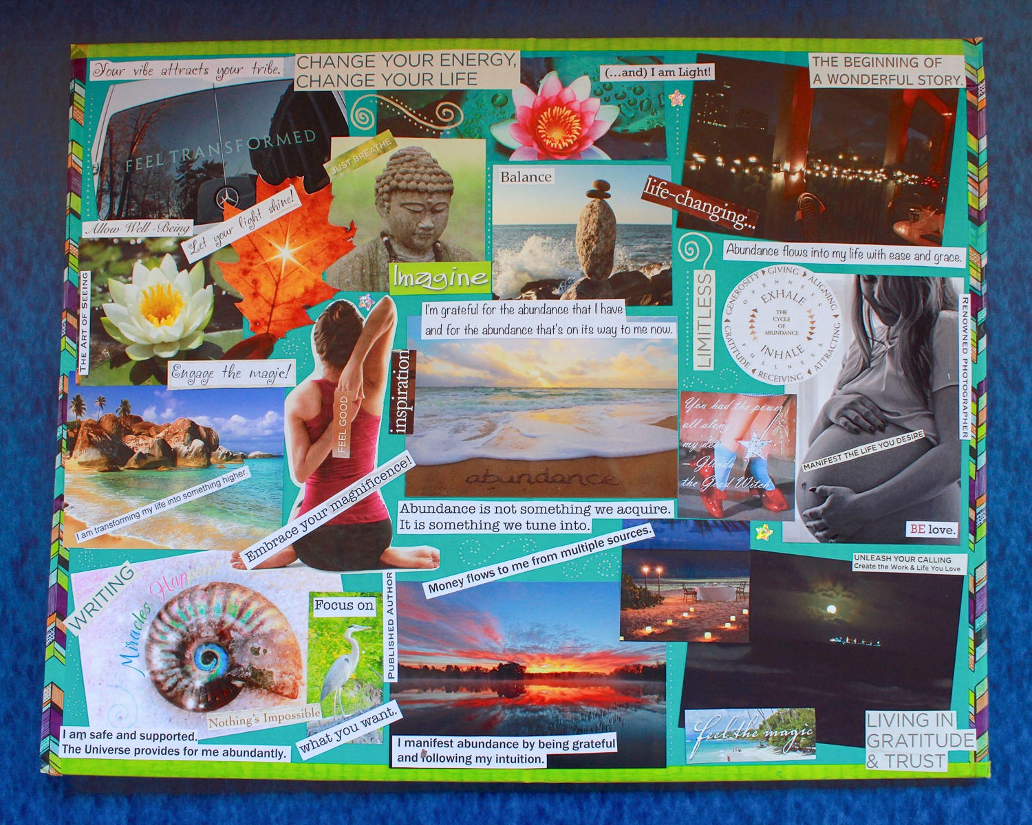 Deep-Freeze Vision Board Inspiration - by Susan Meyer