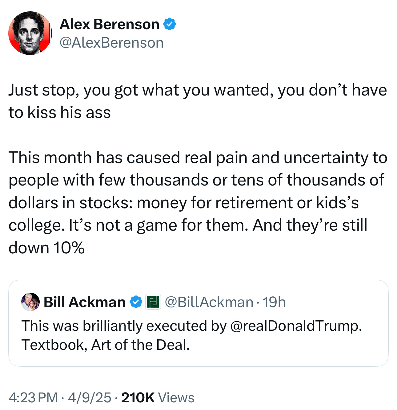 Billionaire investor Bill Ackman defends Donald Trump's tariff play Billionaire investor Bill Ackman defends Donald Trump's tariff play