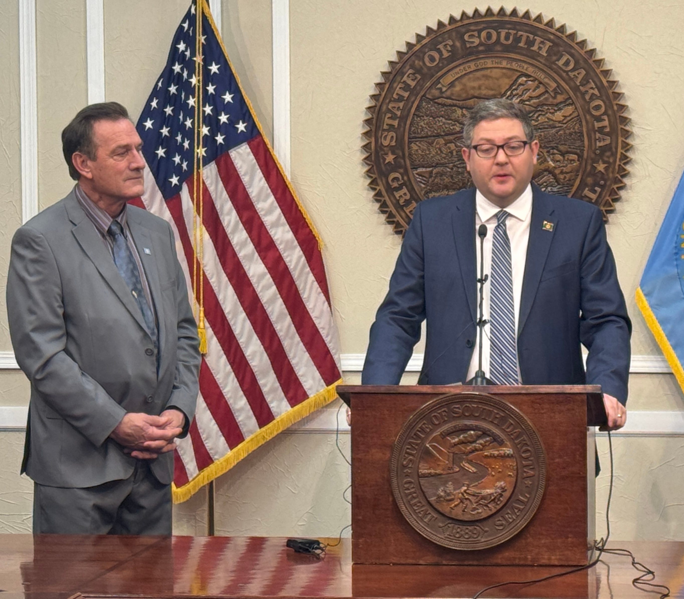 South Dakota governor says no plan made about potential 2026 run