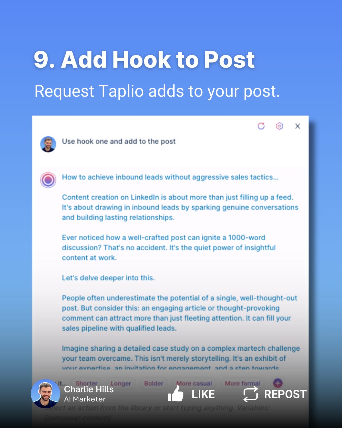 How to create viral LinkedIn posts using AI…