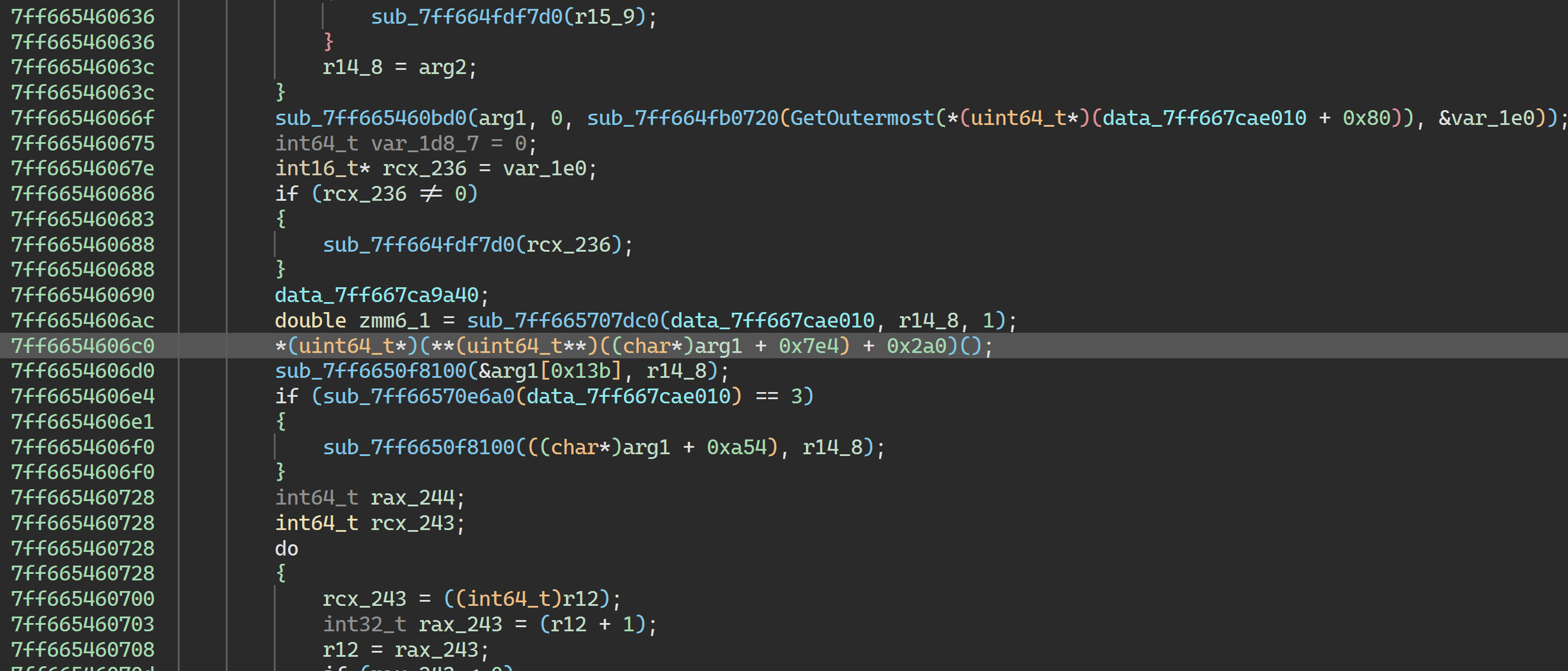 Unpacking and Repairing the TERA Executable