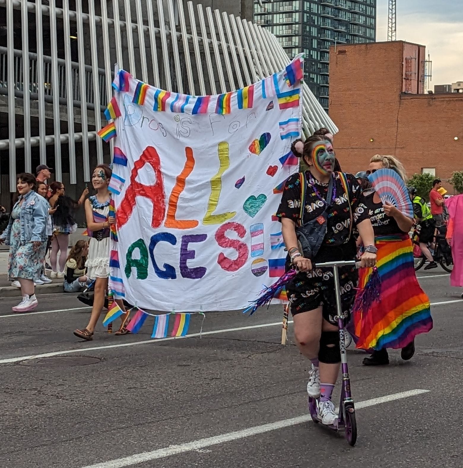 The Rainbow Parade of the New State Religion