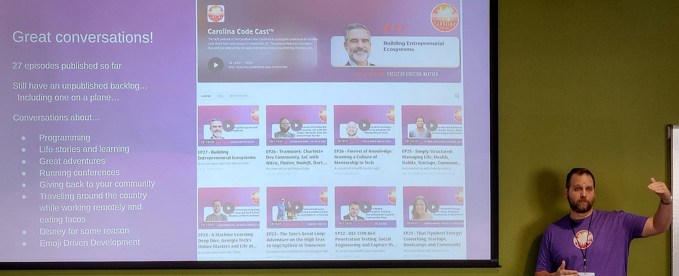 2024 Carolina Code Conference Wrap Up - by Barry Jones