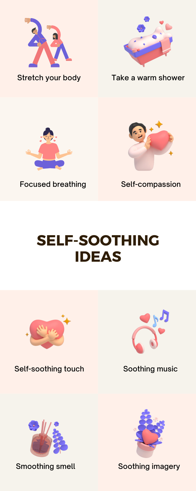 Self-Soothing - Emotional Regulation Strategy for Upsetting Events