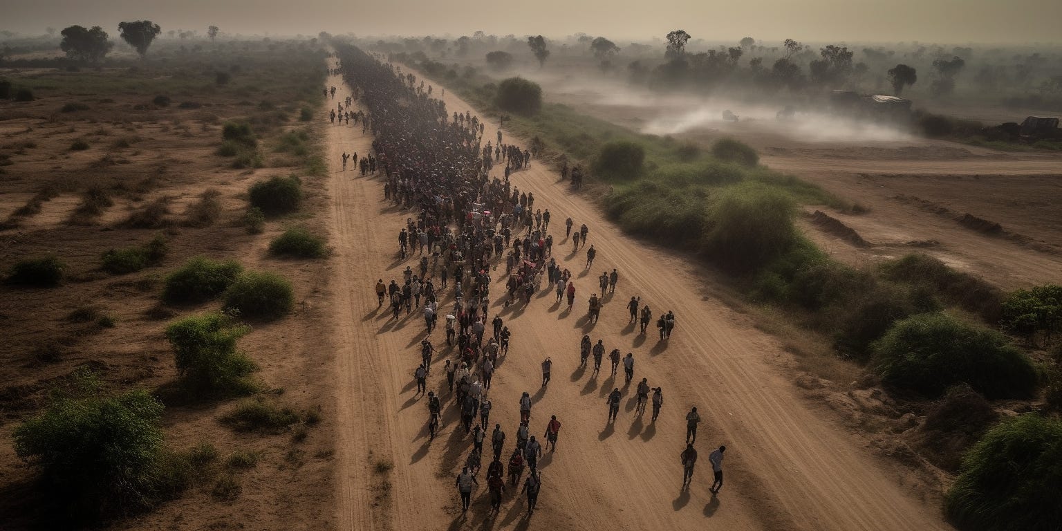 Mass Migration as Pivot and Bootstrapping Decentralized Banking?
