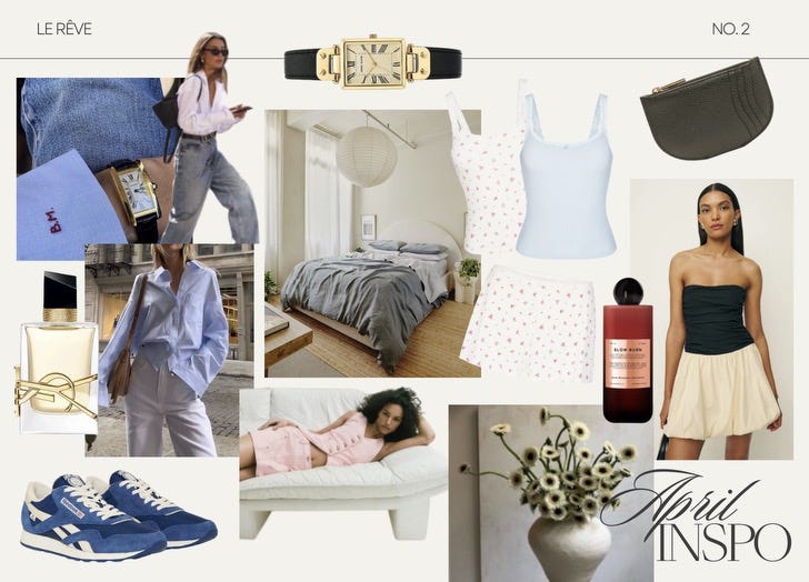 APRIL INSPO - LE RÊVE’s Substack