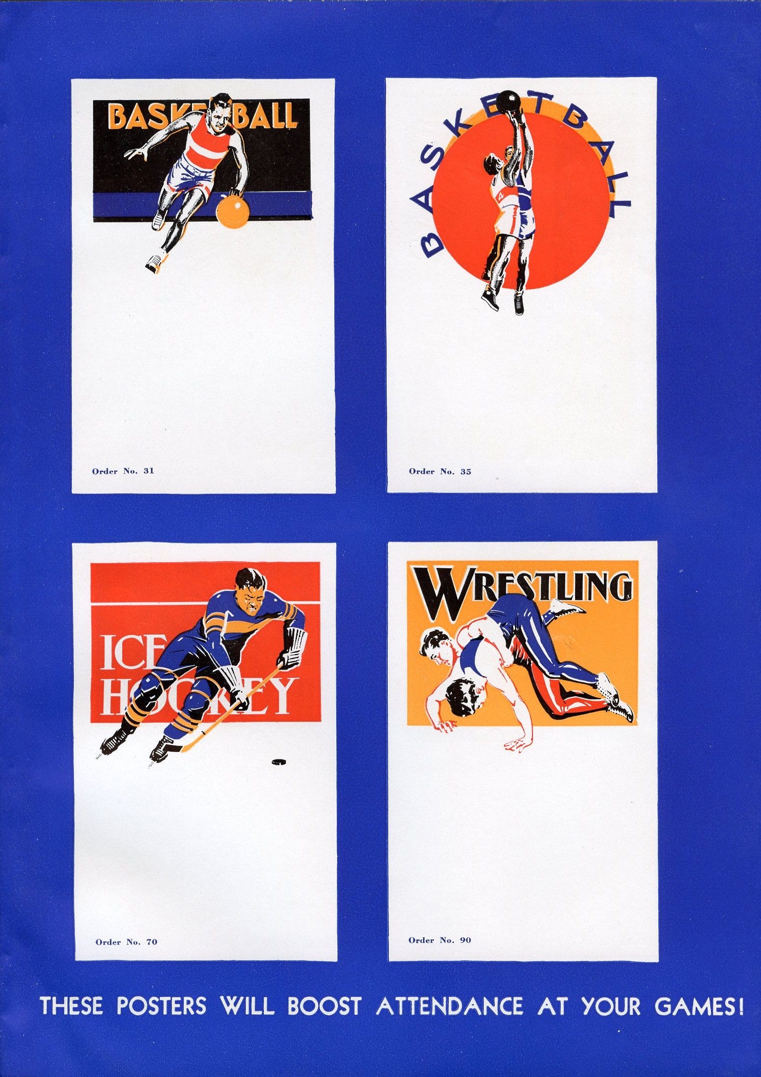 The Spencer Company's Football Posters of 1941