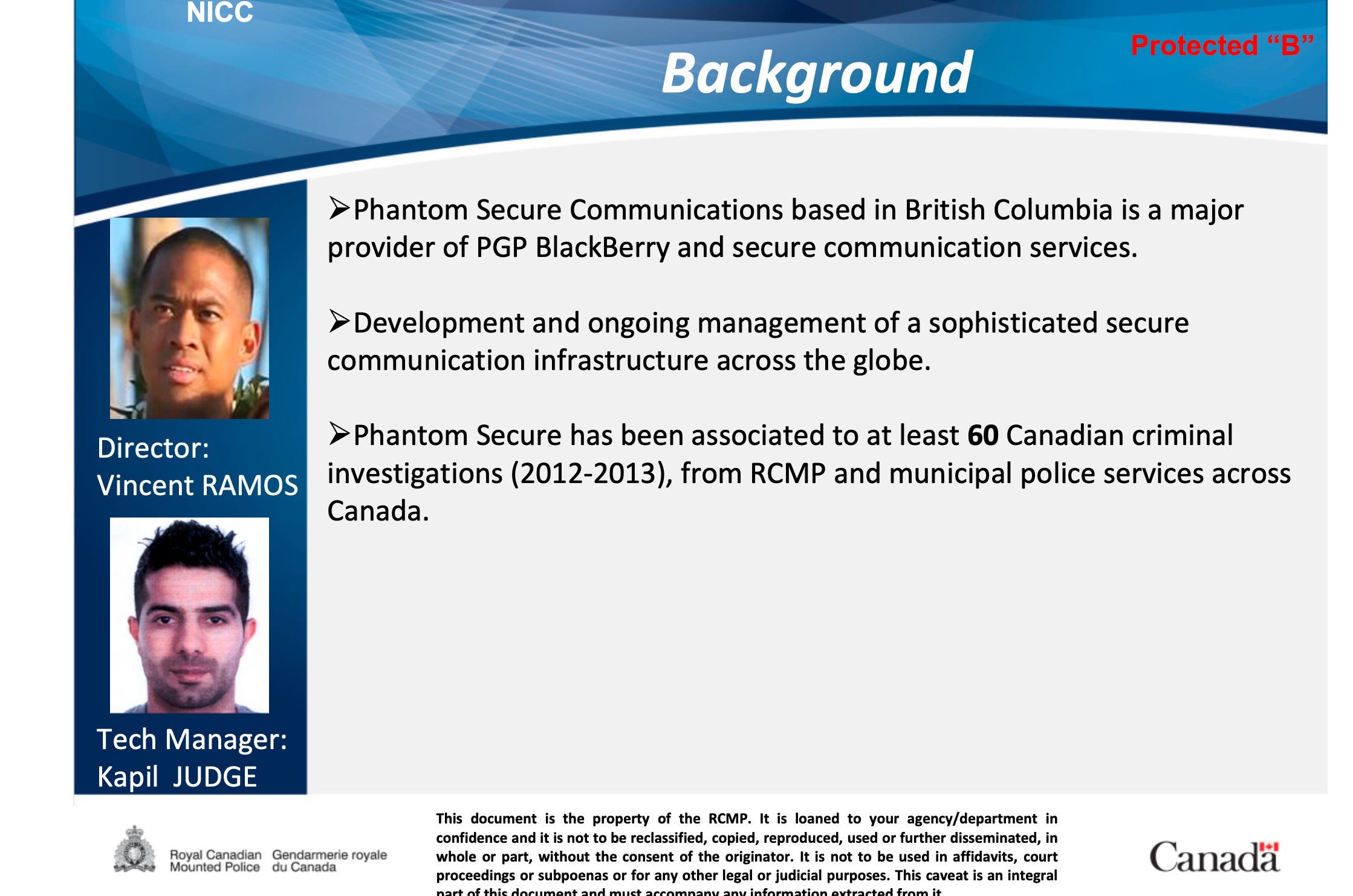 RCMP leak case suggests Vancouver a crucial global crime hub