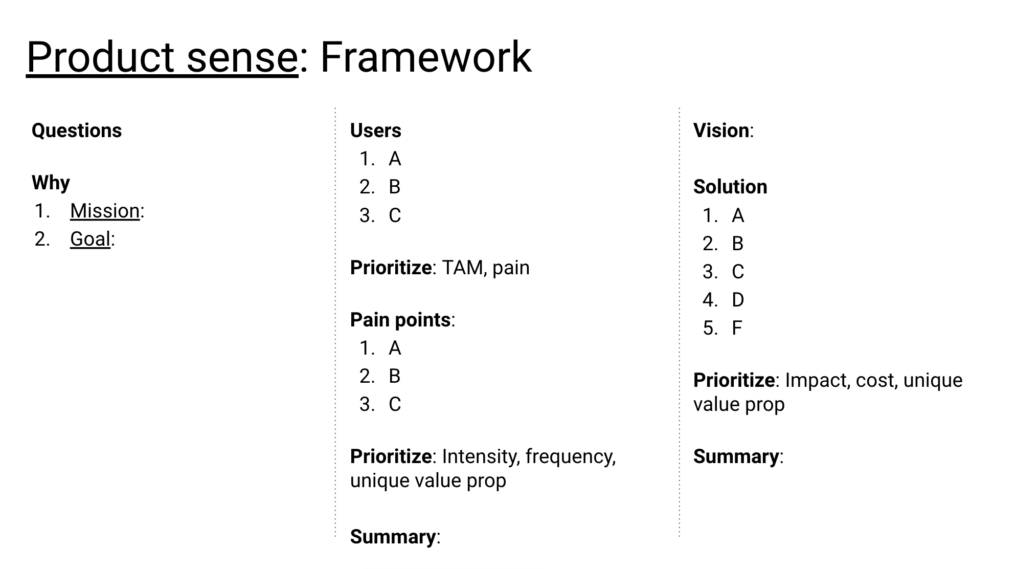 Exclusive: How to Ace Your PM Product Sense Interview