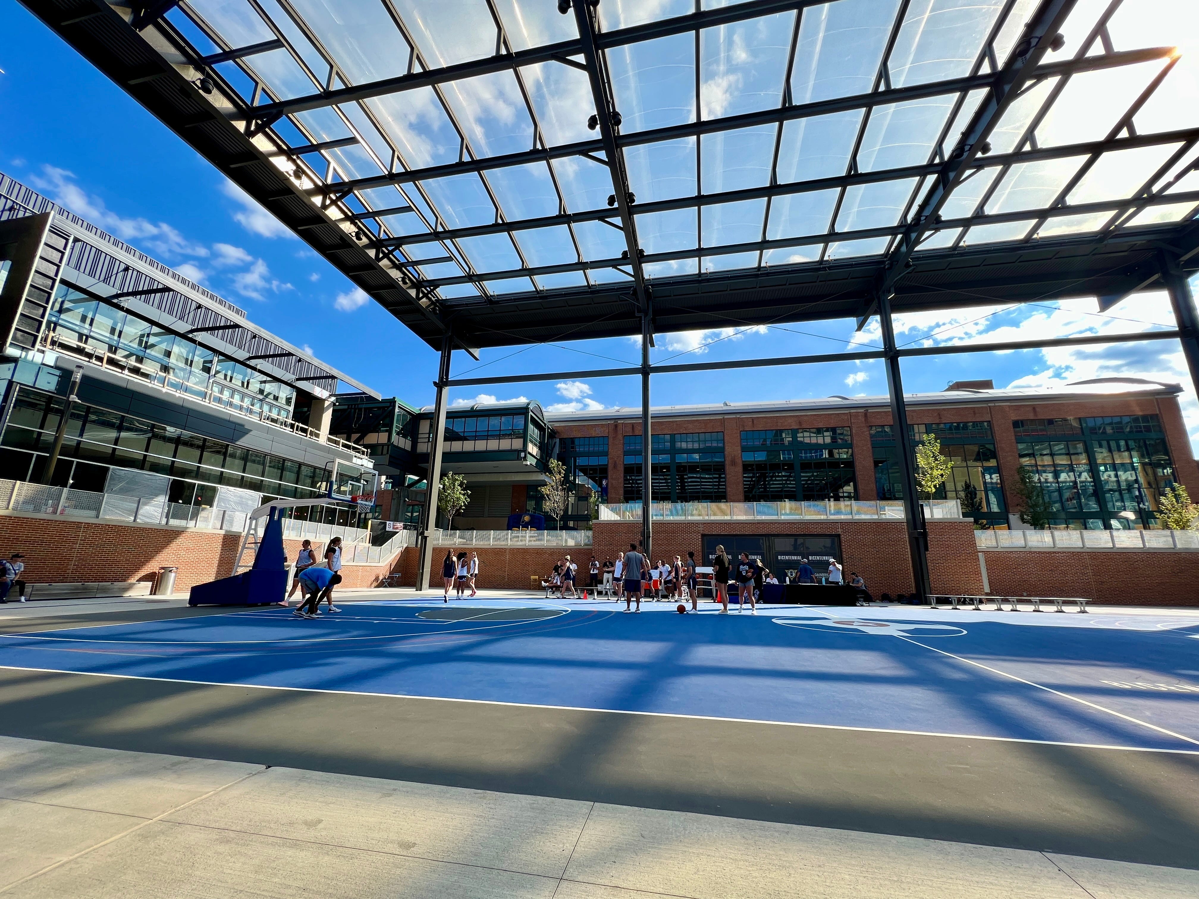 Butler women's basketball holds first team event at Pacers ...