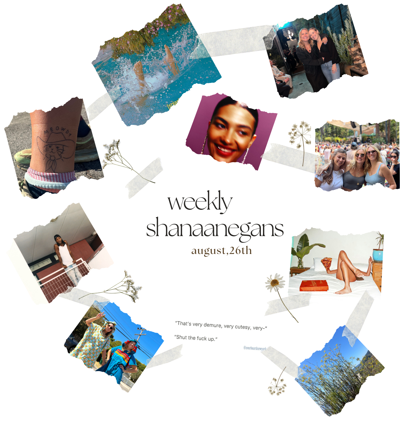 "you're doing it again" - by Shannon Egan