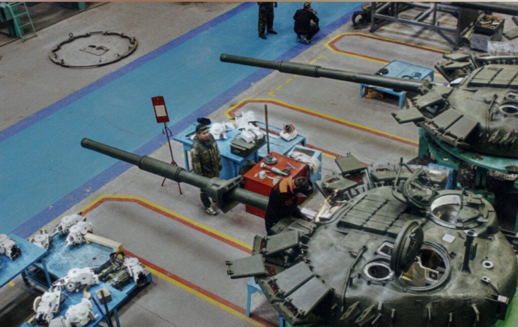 A Tsunami of Russian Tank Production