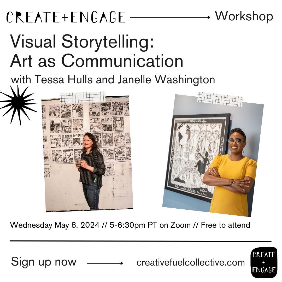 Visual Storytelling: Art as Communication Creative Workshop with Tessa ...