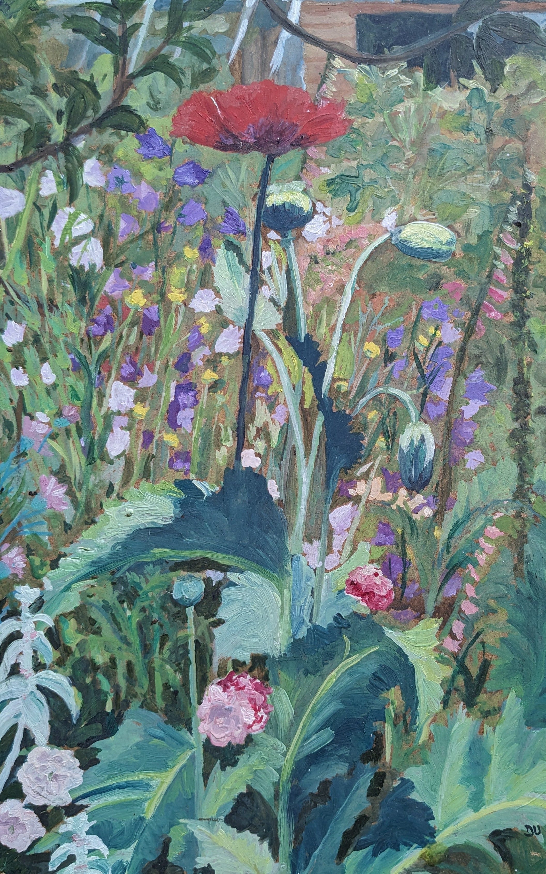 Flowering passions - by deborah vass - still sketching