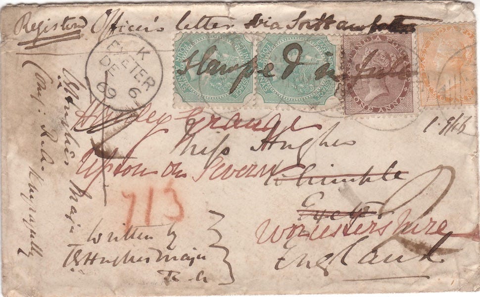 India Army Officers' Letters, 1868-69