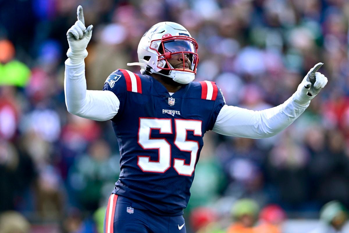 Patriots' linebacker Josh Uche talks about his future, NFC West team ...