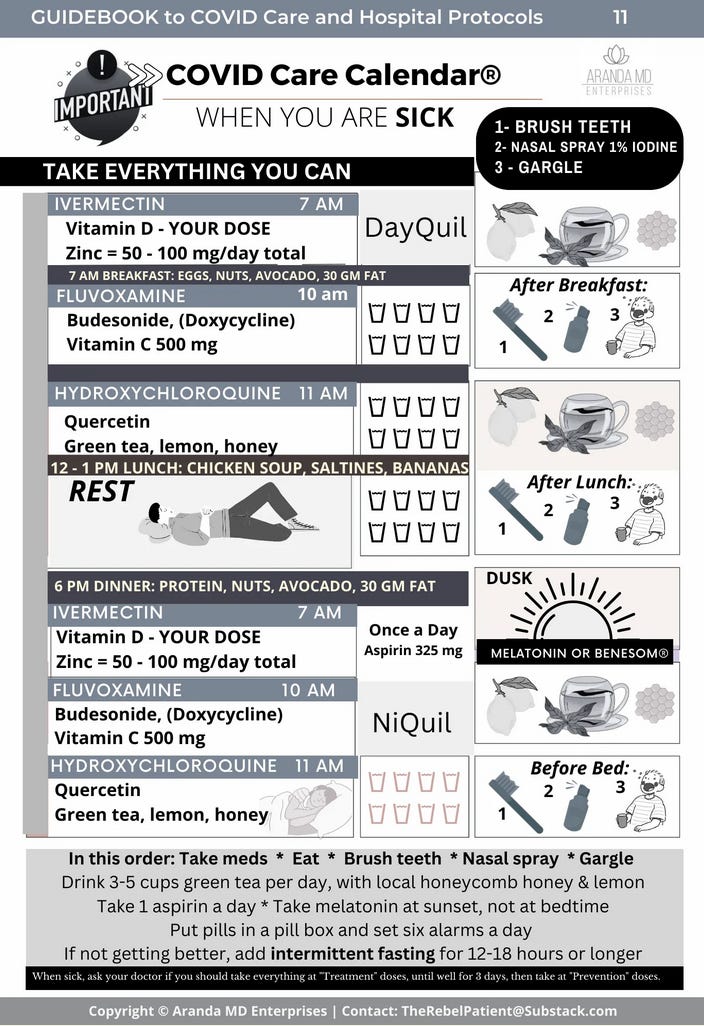 Guidebook to COVID Care and Hospital Protocols: Updated for January, 2024