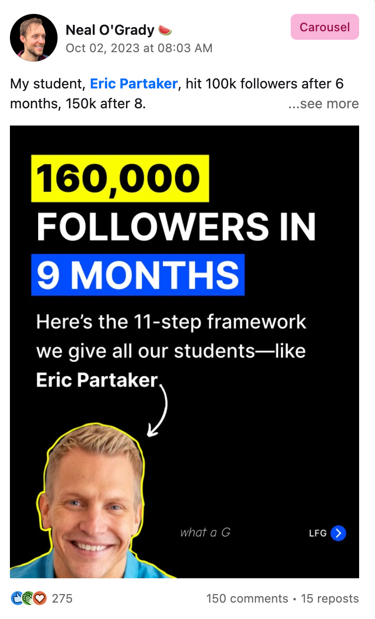 The 10 types of posts and how to use them - by Neal O'Grady