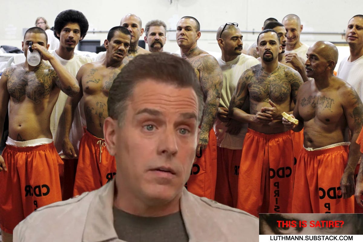 Luthmann To Help Hunter Biden Set Up "Jailhouse Law Office"?