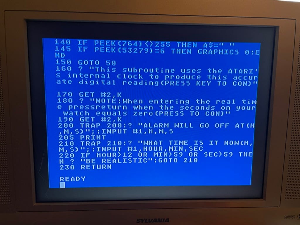 A Digital Clock in BASIC - by Paul Lefebvre