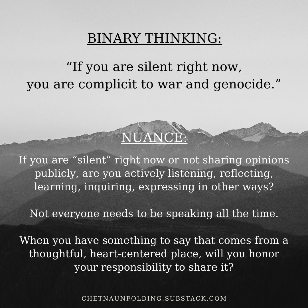 The Addiction to Binary Thinking - Chetna Unfolding