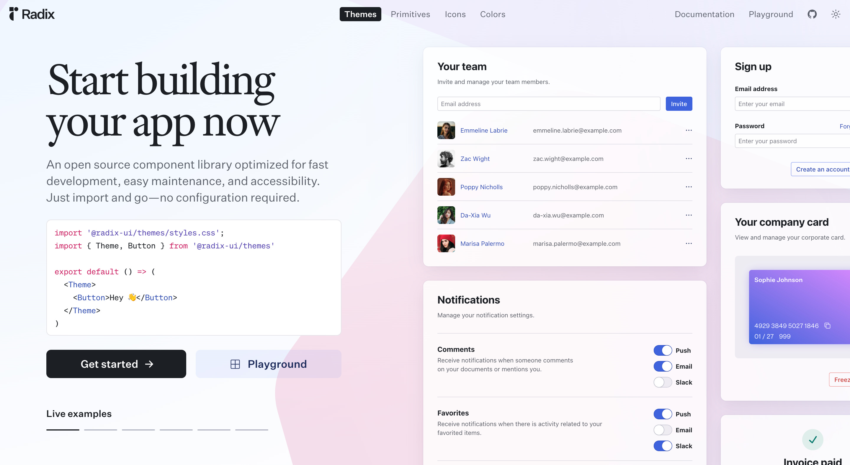 Full Stack App With Appwrite Nextjs Adding Ts To React And Styling Radix Ui Components