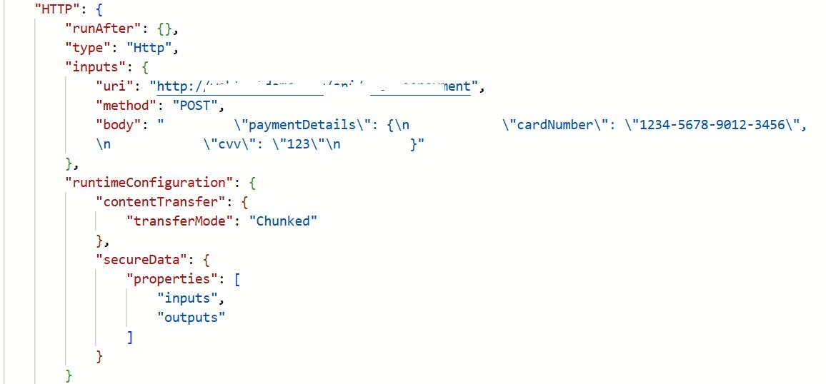 Protecting Sensitive Data in Logic Apps with Secure Inputs and Outputs