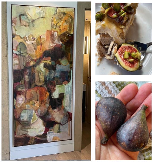 Nicola Bennett, abstract artist - by Amy Allen