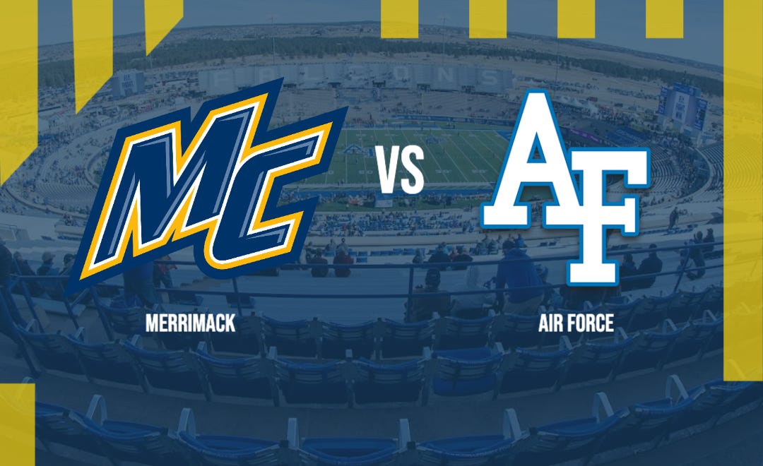 Preview: Merrimack opens the season at Air Force on national TV