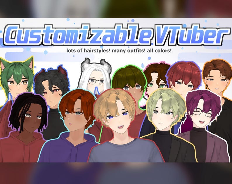 Customizable Vtuber Models - by Umi Majo - Umi’s Substack