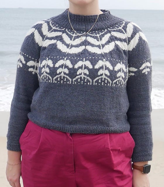 The Polina Pullover by Teti Lutsak - by Jane Carr