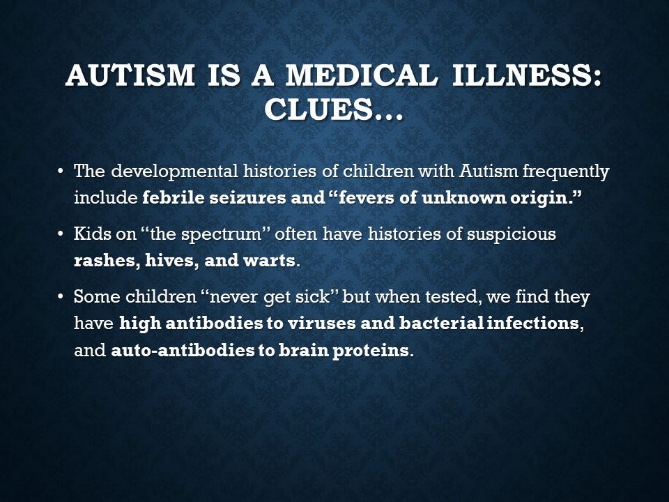 Autism is Medical - Not Mental. - by Marcella Piper-Terry