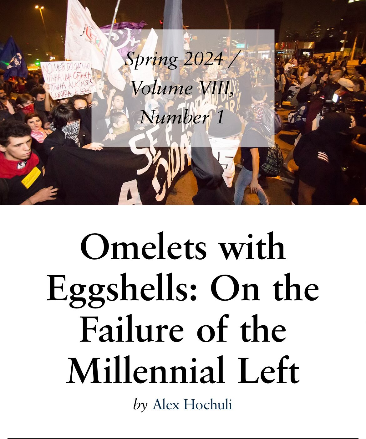 I know what you did last decade - by Alex Hochuli