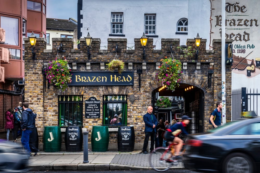 The Brazen Head: Dublin’s Timeless Tavern