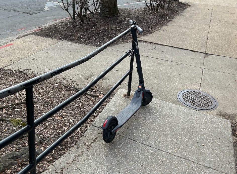 Scooters: Georgetown’s new culture war? - by John Vierra