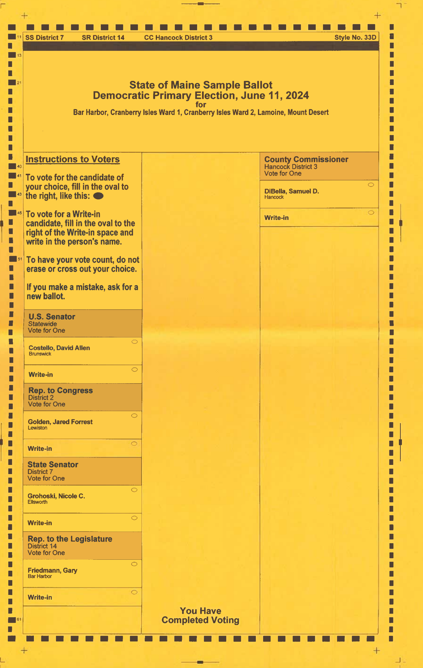 Bar Harbor's Tuesday Election Approaches - by Carrie Jones